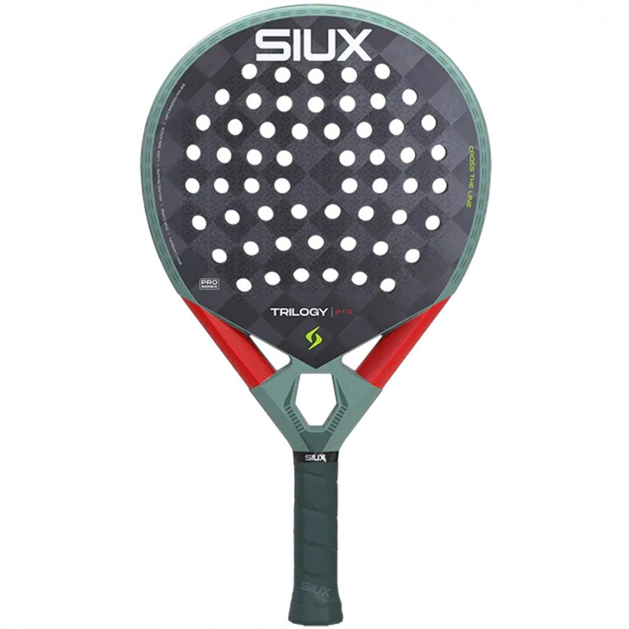SIUX TRILOGY PRO ASH GREEN (RACKET) – PADELTOP.ID